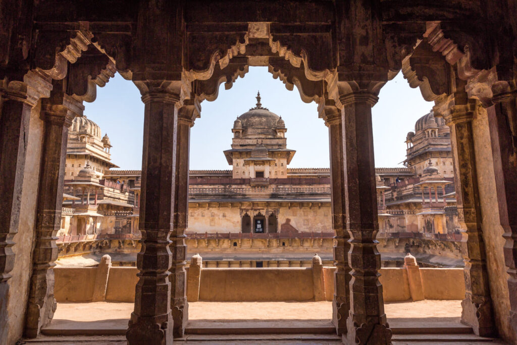 Palacio Jahangir Mahal - Palacio destacado en Orchha Vacation India